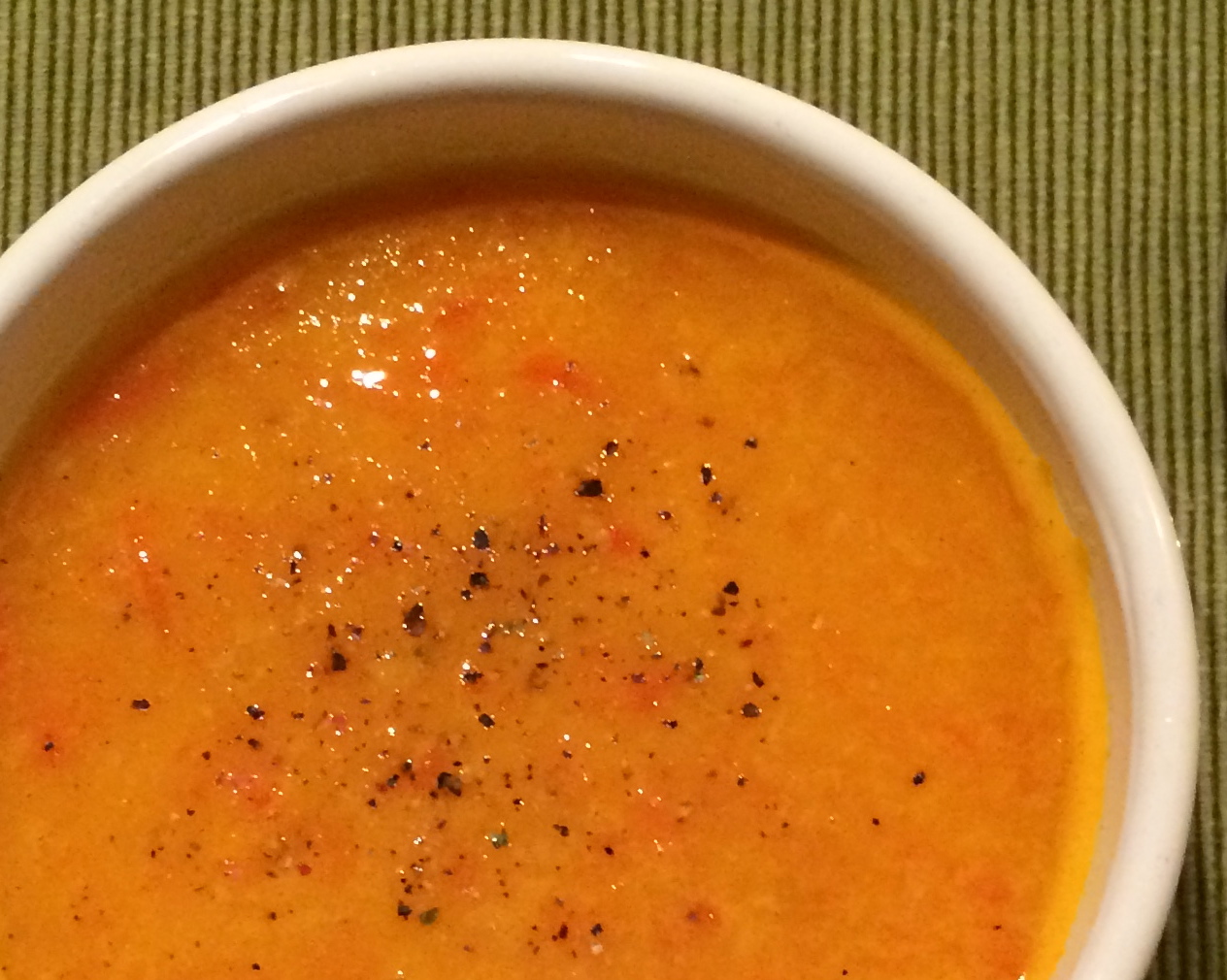 Roasted Red Pepper And Sweet Potato Soup Roasted Red Pepper And Sweet Potato Soup